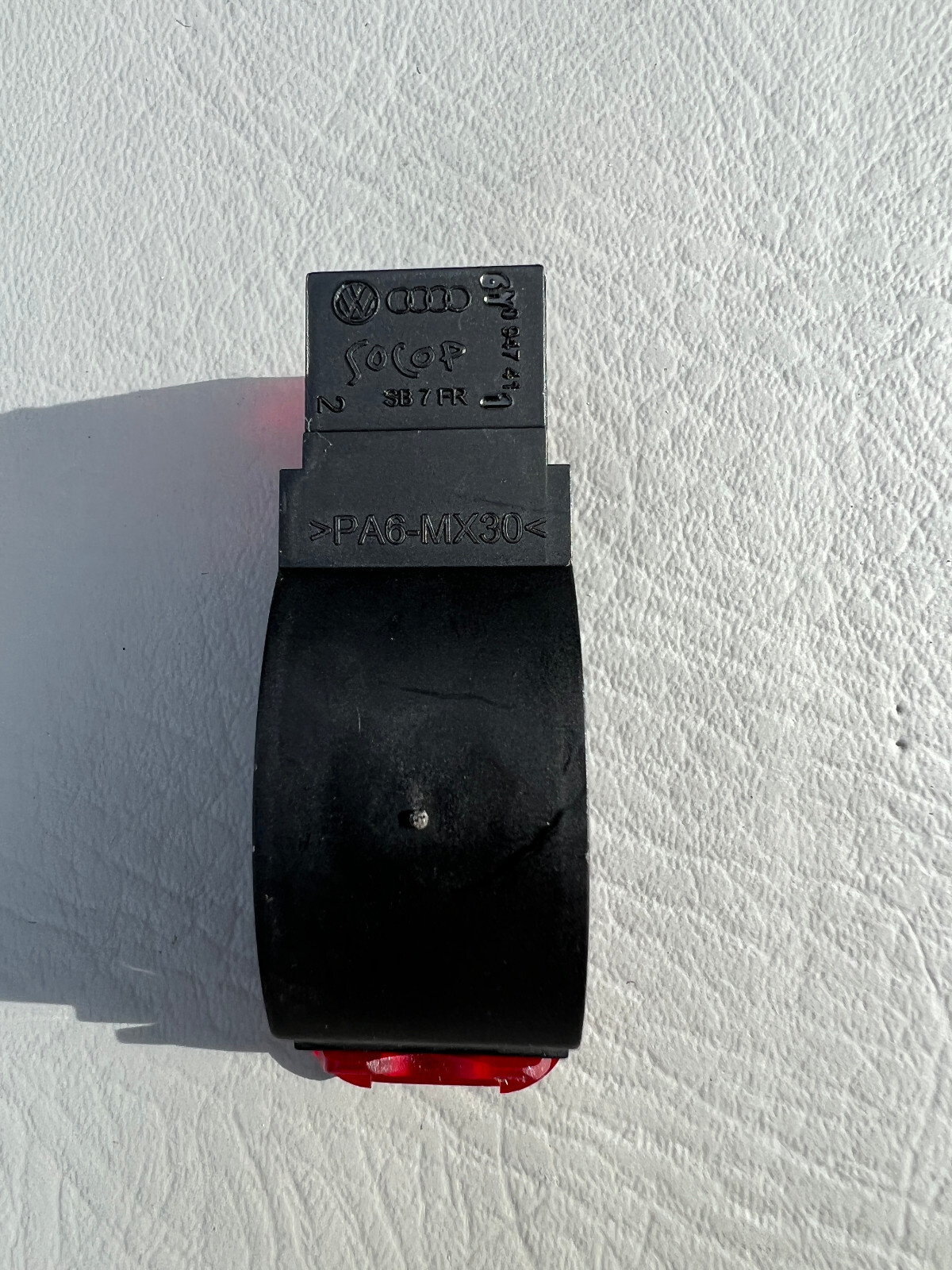 AUDI A3 A4 A5 A6 A7 A8 Q5 INTERIOR DOOR Panel Red REFLECTOR LIGHT ...
