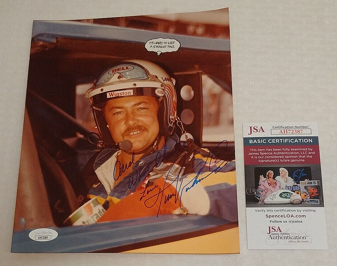 Vintage TIM RICHMOND Autographed Signed 8x10 Photo NASCAR JSA Flirty ...