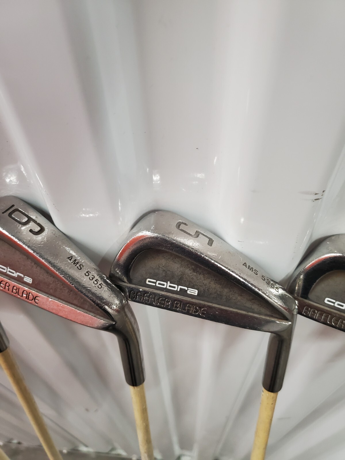 Cobra Baffler Blade AMS 5355 RH Iron Set 4-9, P Graphite Shafts | eBay