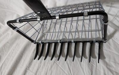 Danielson Clam Rake w/ Basket w/ Spring-Loaded Snaps | eBay