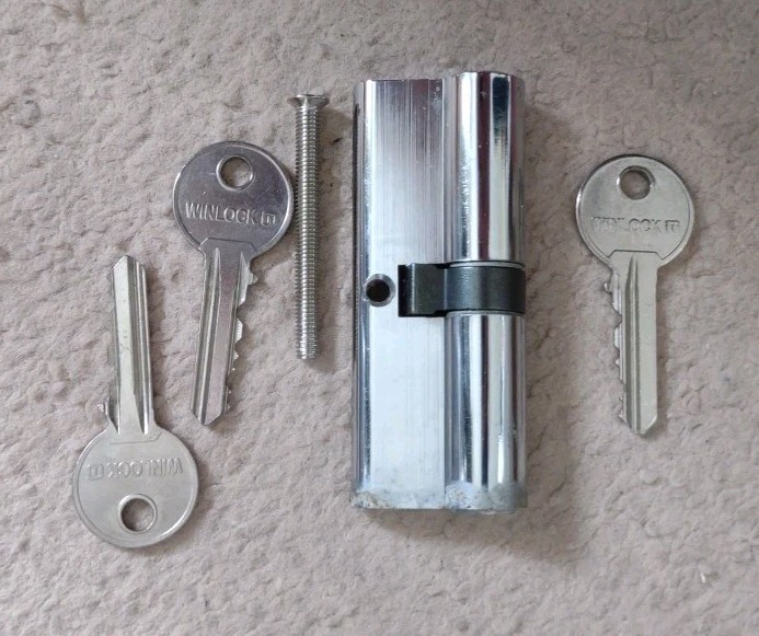 Winlock Double Cylinder 80mm, Log Line, Door Lock | eBay UK