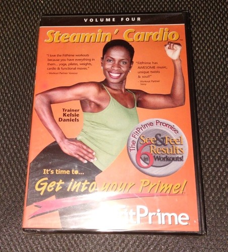 Original FitPrime STEAMIN CARDIO Kelsie Daniels DVD Anna Benson The ...