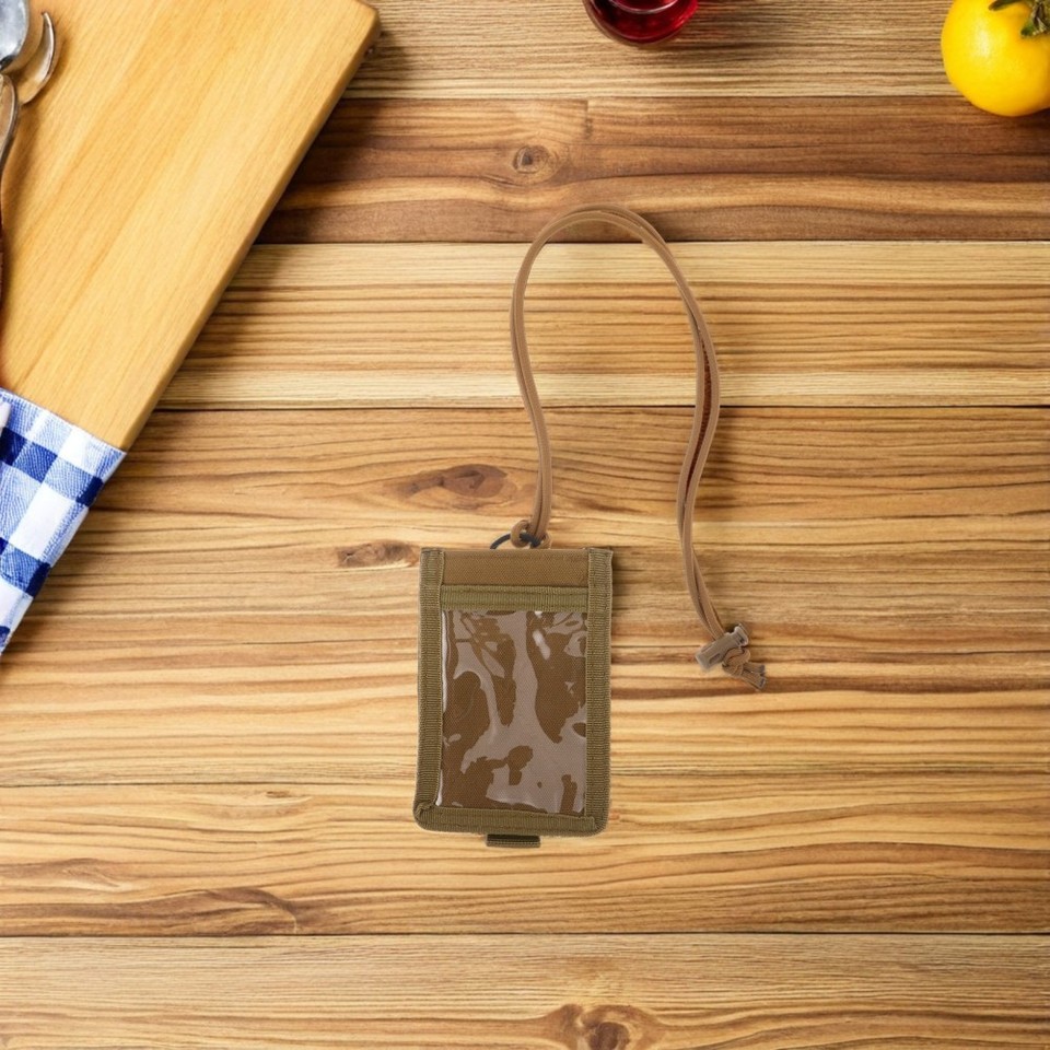 Tactical ID Holder Easy Access Multi-function Card Organizer Badge ...