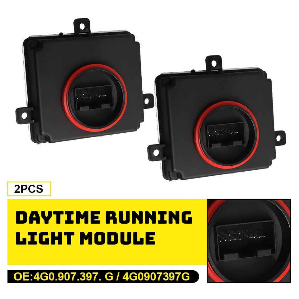 For Audi VW 4G0907697F Daytime Running Light Module DRL Control Ballast ...