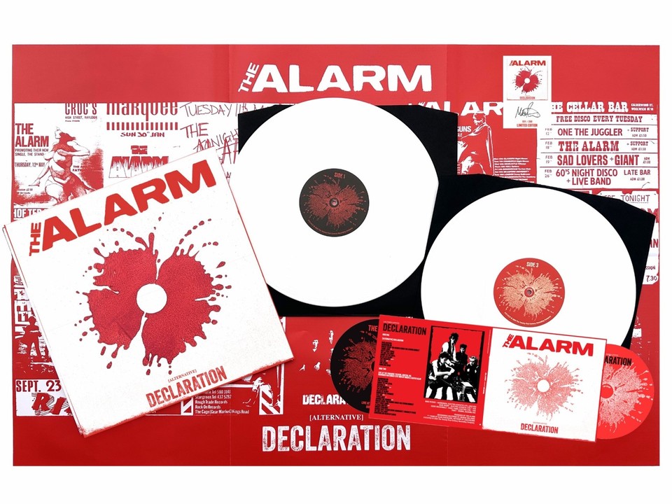 The Alarm - Mike Peters -Declaration - Hand Painted Signed Limited ...