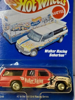 Hot Wheels WALKER RACING SUBURBAN Full Grid Racing Exclusive Special Ed ...
