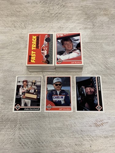 1992 Traks Racing Card Complete Set 1-200, Jeff Gordon RC Rookie ...