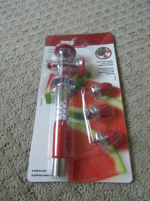 NEW PROfreshionals Melon Tap 4 Piece Set Watermelon Keg Tap Dispenser 4 ...