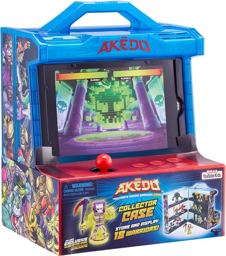 AKEDO COLLECTOR CASE - Holds Your Ultimate Arcade Warriors Action ...