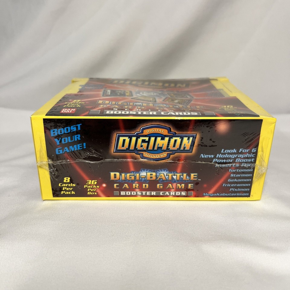 1999 Digimon Digi-Battle Card Game Booster Cards Series 2 Yellow Sealed ...