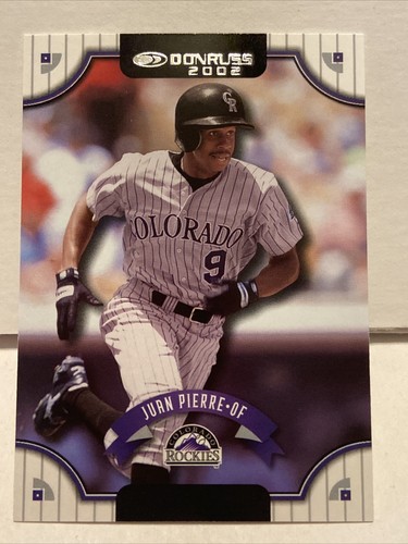 2002 Donruss Baseball Card #5 Juan Pierre | eBay