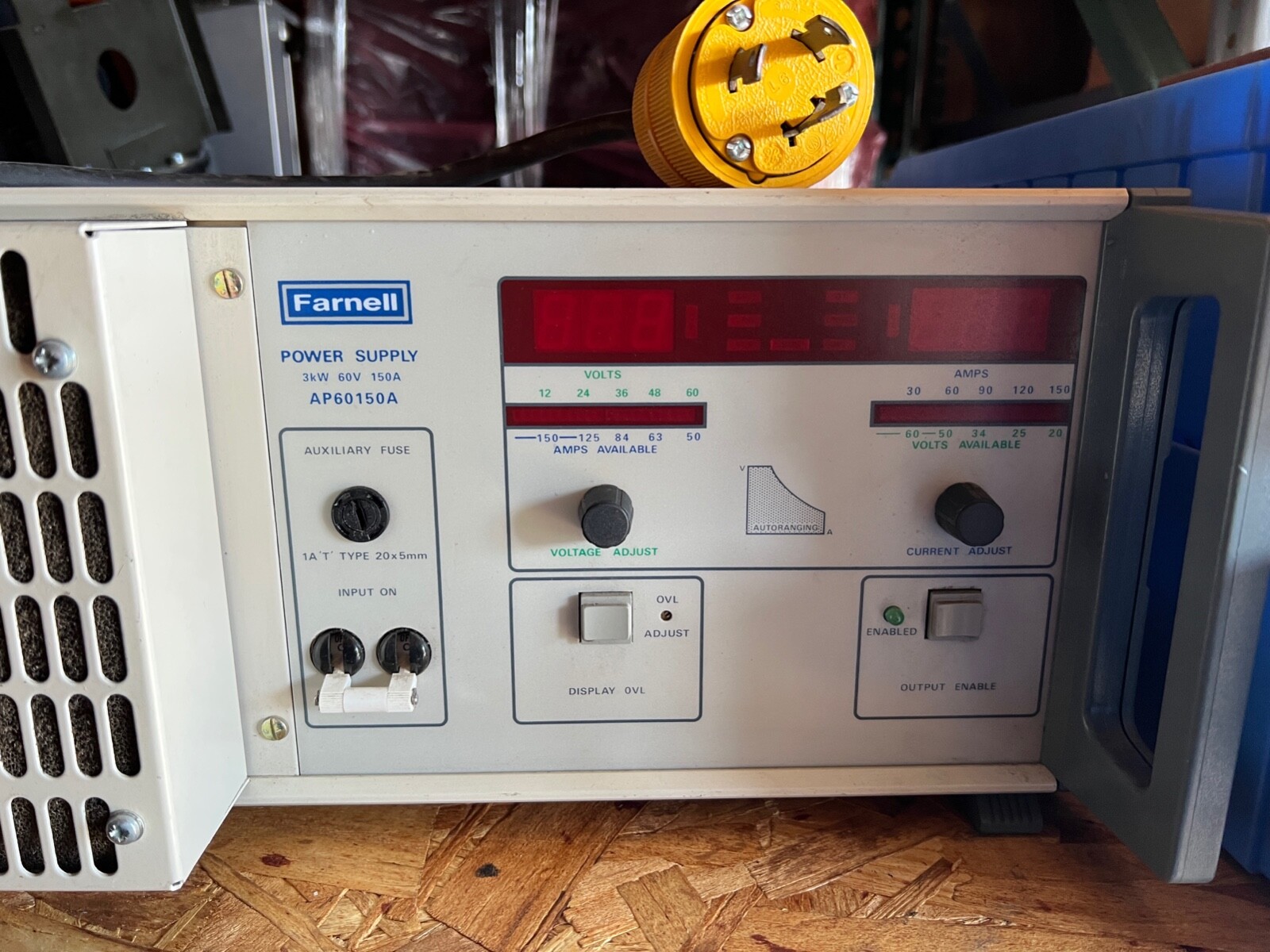 Farnell AP60150A 3kw 60v 150a Power Supply Ap60-150 Ap60-150a for sale ...