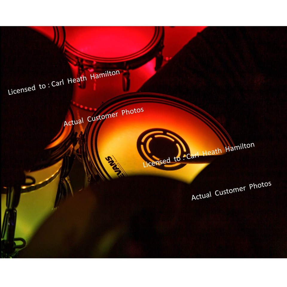 4 piece drum kit - 5 piece drum kit - 6 piece drum set - LIGHT UP YOUR ...