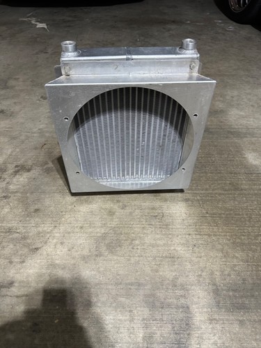 Custom half size radiator with shroud civic,evo 8/9 | eBay