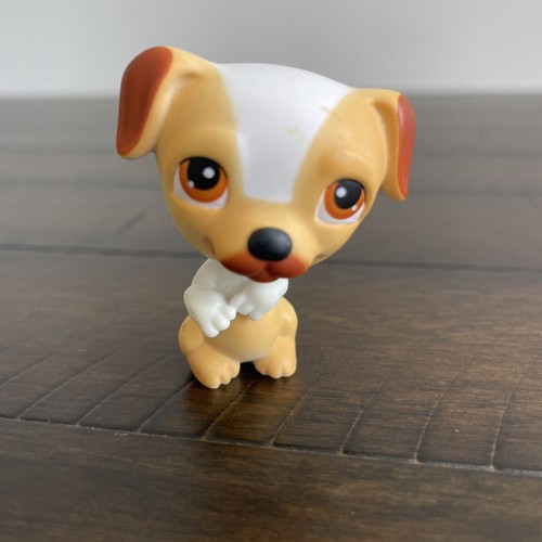 Littlest Pet Shop LPS 40 Jack Russell Terrier With Rare Brown Double ...