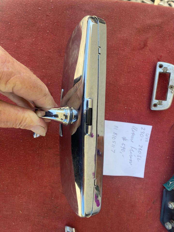 Mercedes 230SL Rear View Mirror W111 W113 W114 1118105517 | eBay