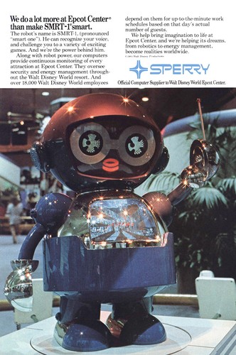 1984 Sperry: Walt Disney World Epcot Center SMRT1 Vintage Print Ad | eBay
