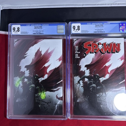 Spawn 289 Scott's Set Of 2 9.8 CGC Gem Mint Matina Comic Books | eBay