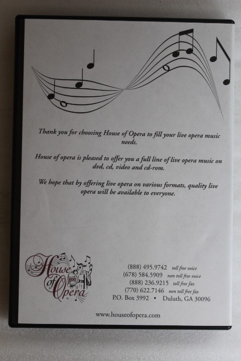 House Of Opera Great Operatic Stars Collection DVD Rare OOP DVDr | eBay