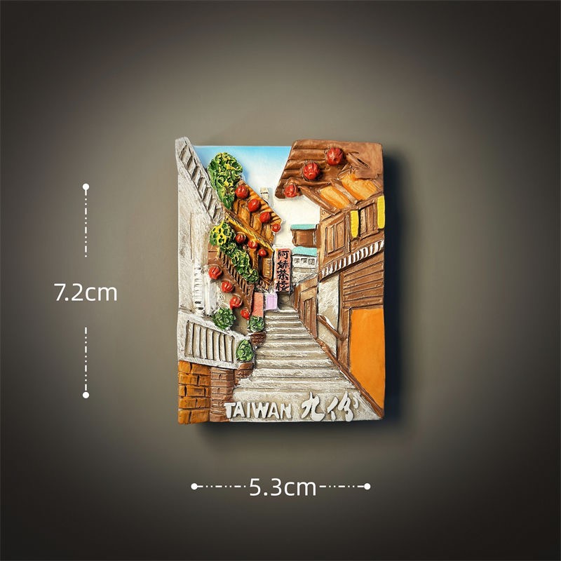 Taiwan, China Tourist Souvenir 3D Resin Fridge Refrigerator Magnet GIFT ...