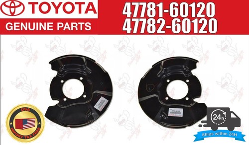 TOYOTA OEM COVER, DISC BRAKE DUST, FRONT RH and LH SET For GX470 ...