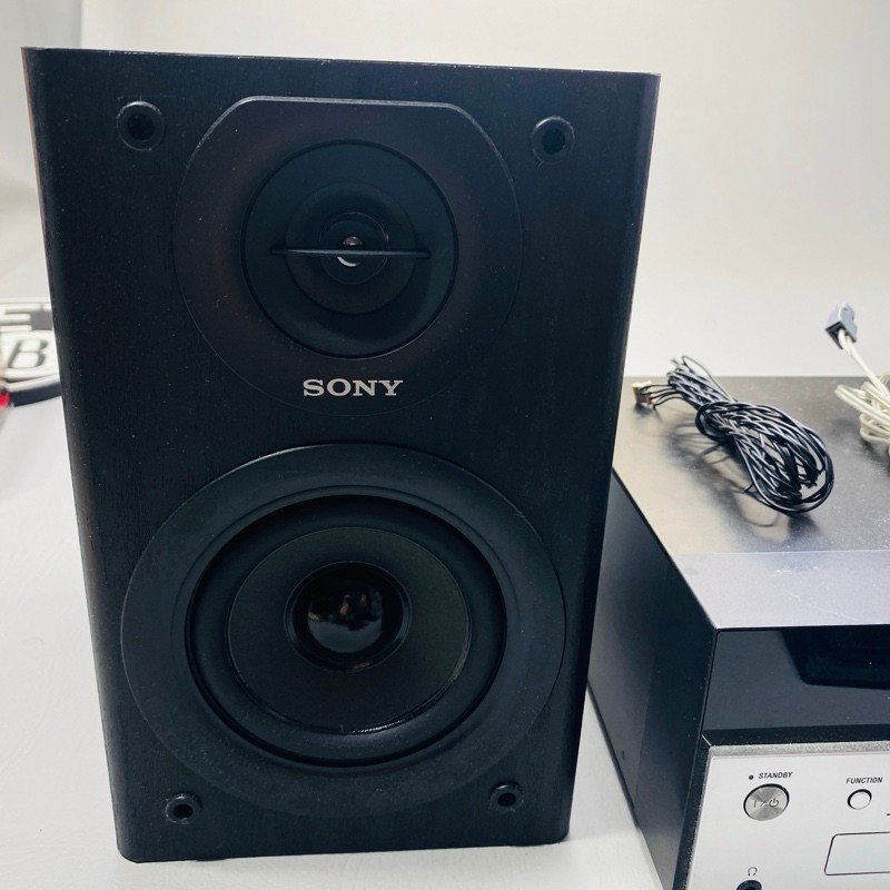 Sony CMT-SBT100 Stereo Sound System With Speakers CD/Radio/Bluetooth ...