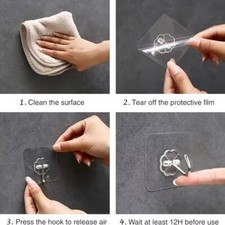 Strong Self Adhesive Hooks for sale | eBay UK