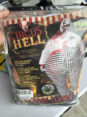 Rubies Circus Hell Inflatable Evil Clown Adult Costume One Size | eBay