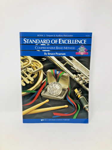 Standard Of Excellence Comprehensive Band Method Bk2 Timpani Auxiliary ...