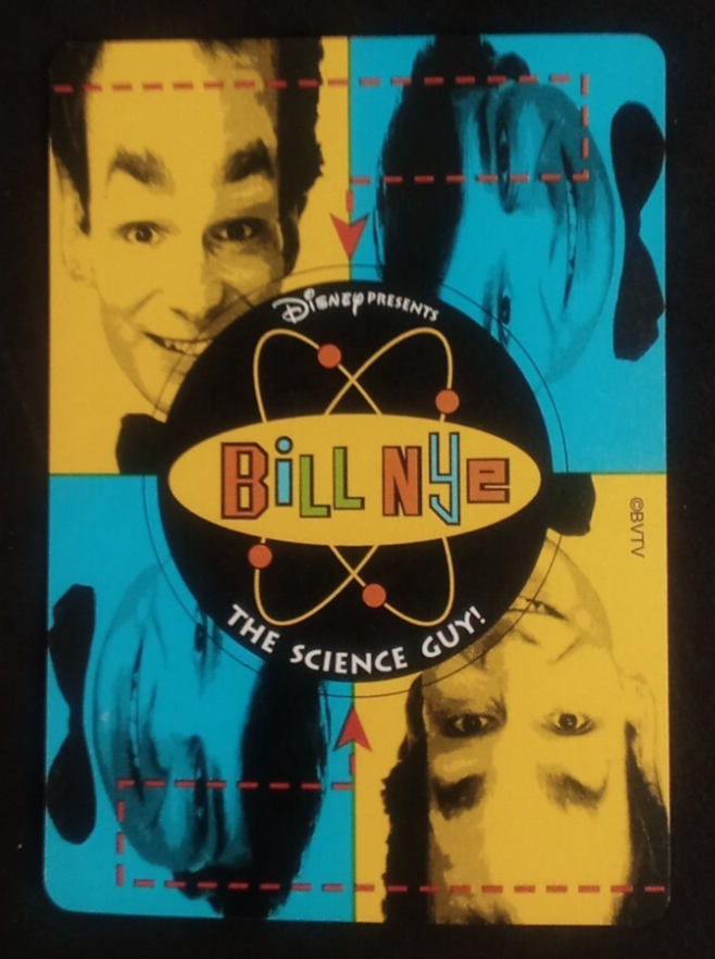 Bill Nye The Science Guy! Life Human Body Physical Playing Card 2 Clubs ...