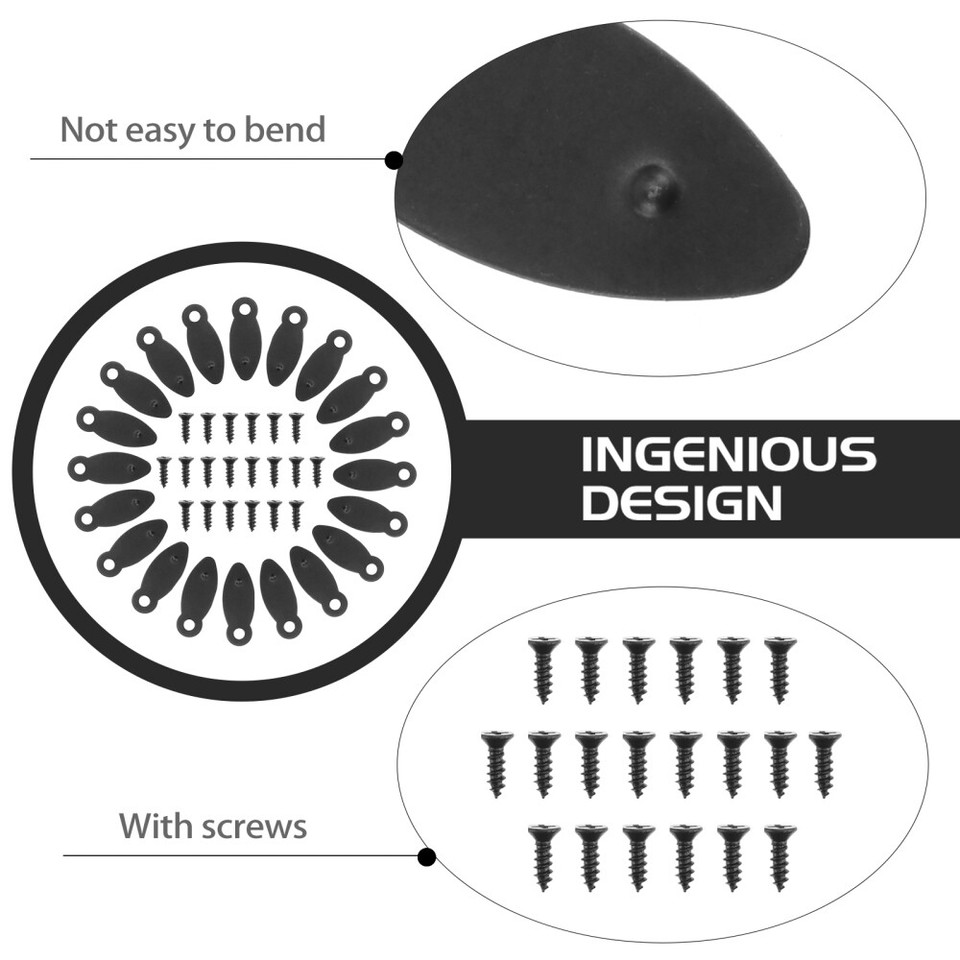 50pcs Photo Frame Accessories Photo Frame Backboard Fixing Buckles ...