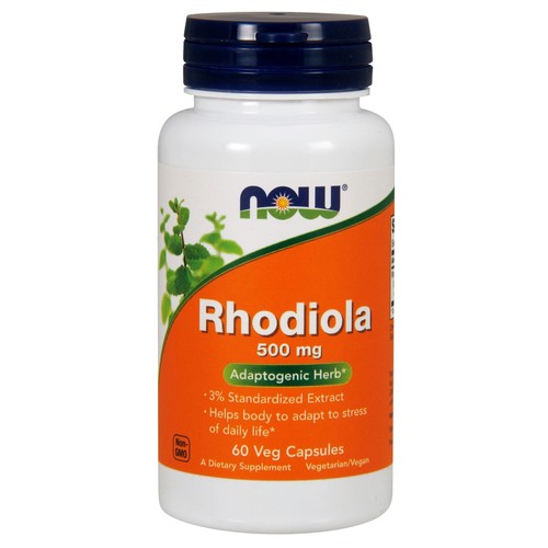 NOW Foods Rhodiola, 500 mg, 60 Veg Capsules 733739047540 | eBay