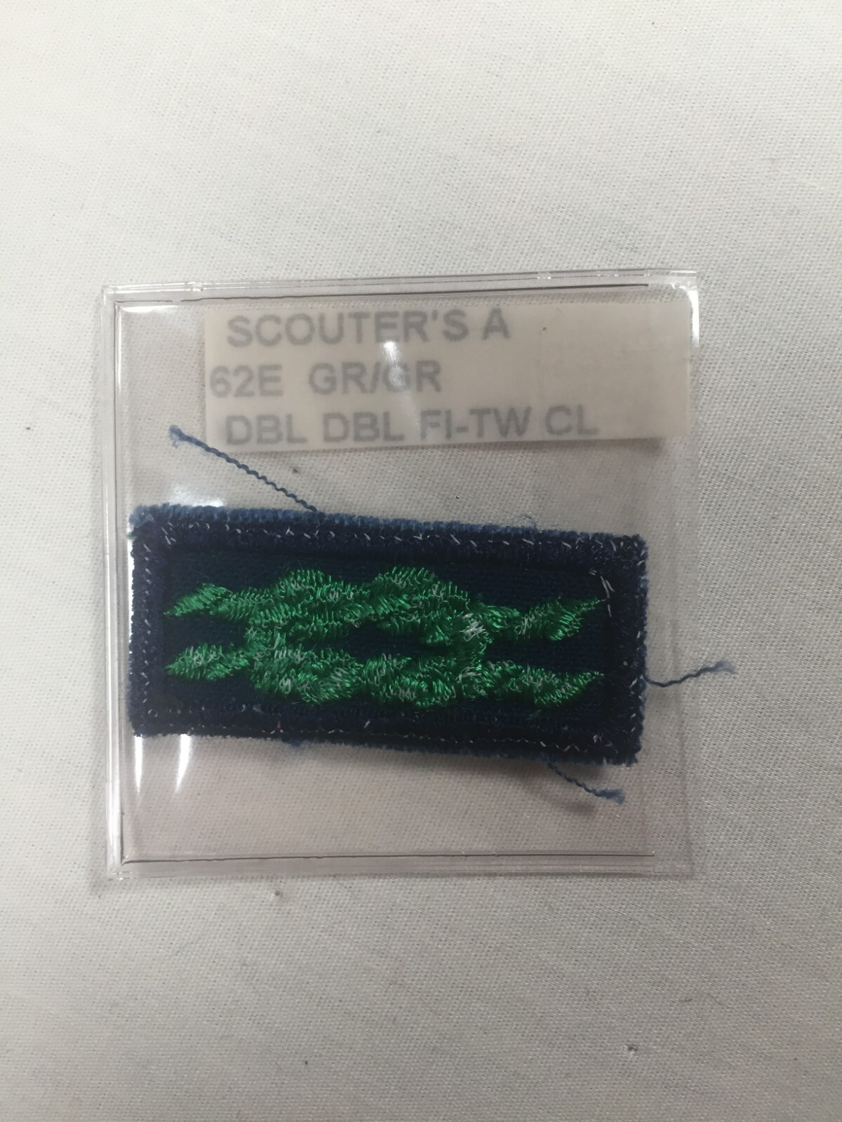Scouter's Training Award Sea Scout Blue Cloth back BSA Knot Patch | eBay