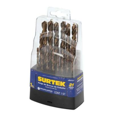 SURTEK JBAV21 DRILL BITS SET 21PC | eBay