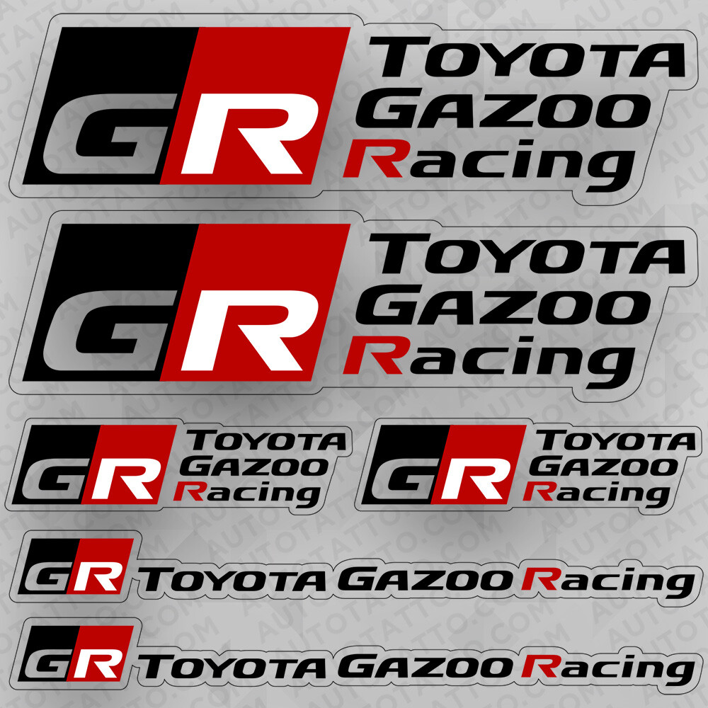 Racing Logo Stickers
