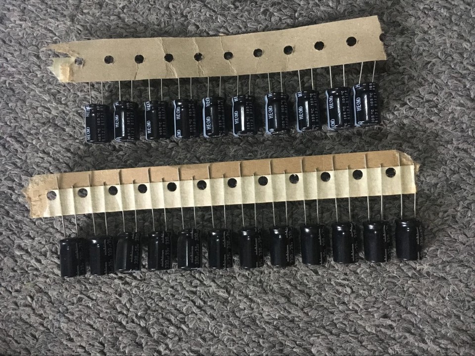10PCS 330uF 35V NICHICON HE Series 10x15mm Aluminum Electrolytic ...
