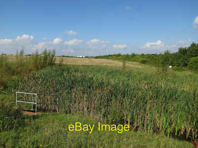 Photo 12x8 New pond, Chalkstone Haverhill By a recent housing ...