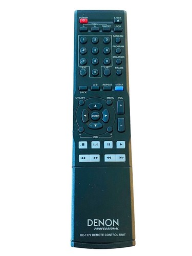 Genuine Denon RC-1177 Professional Remote Control Unit Tested WORKS ...