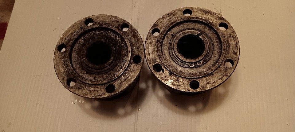 NOS EasyLok 10 Spline Locking Hubs GPW Jeep Willys MB CJ2A CJ3A CJ3B ...