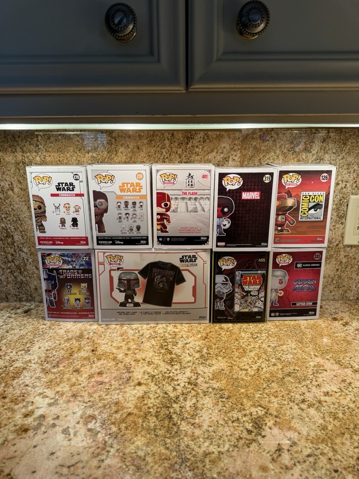 Funko Pops lot Of 9 | eBay