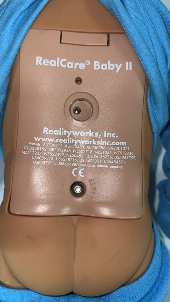 RealityWorks RealCare Baby II Infant Male Simulator NO KEY | eBay