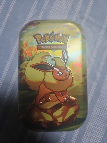 EMPTY Pokemon Prismatic Evolutions Mini Tins Complete With COIN ...