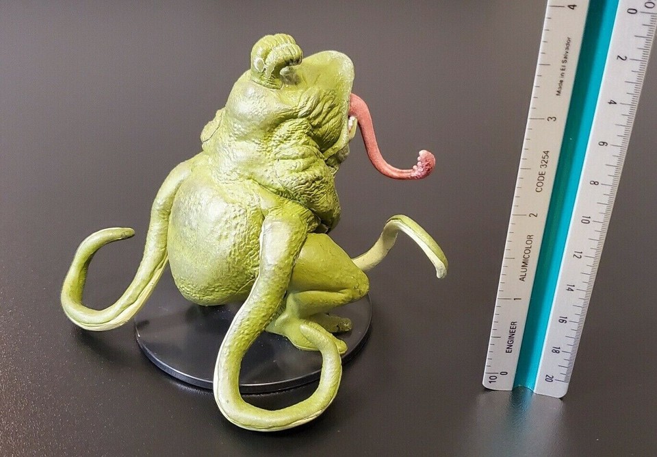 D&D Miniature - Froghemoth #25 - Dungeons and Dragons - Large Monster ...