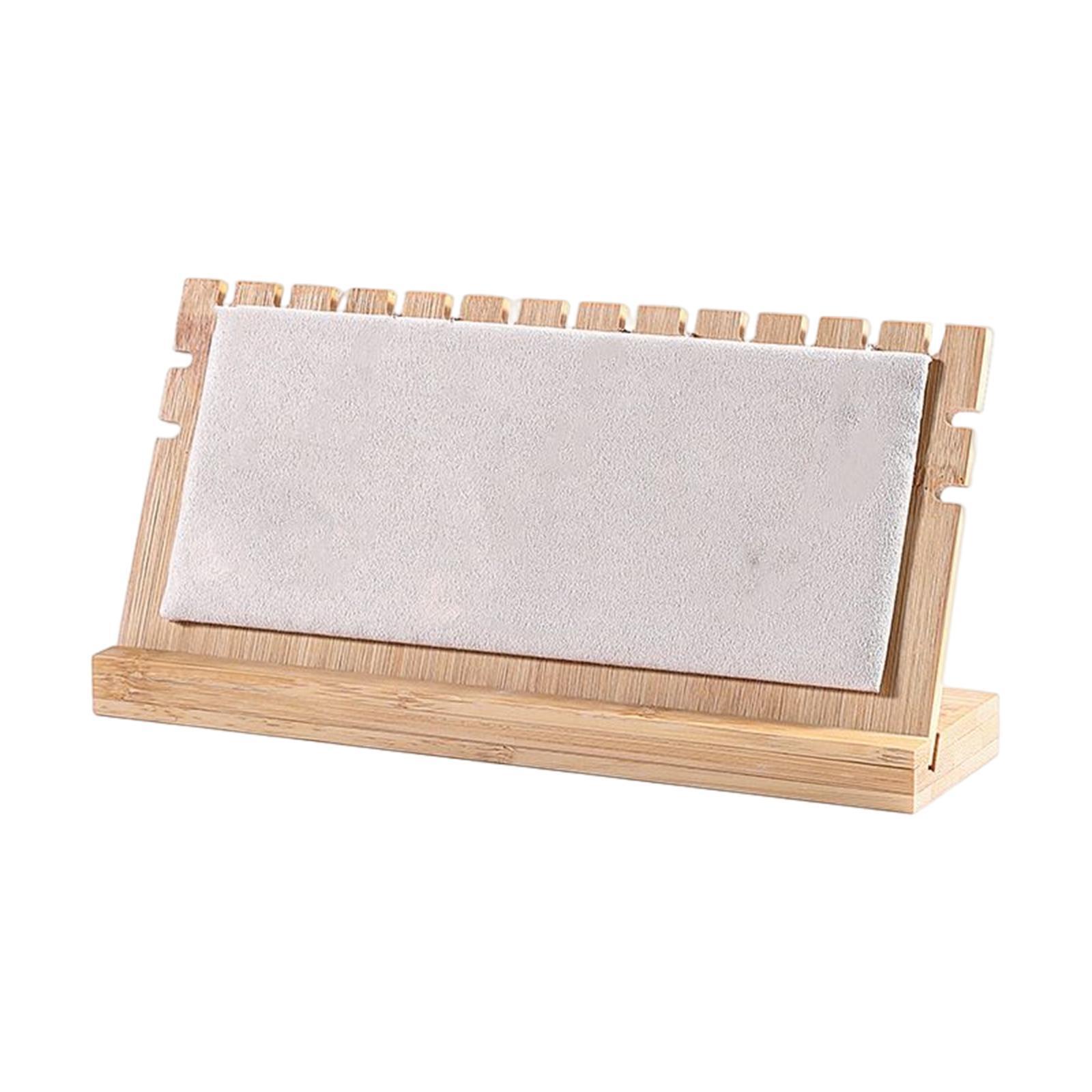 Lightweight Wood Necklace Display Stand, Freestanding Disassemble ...