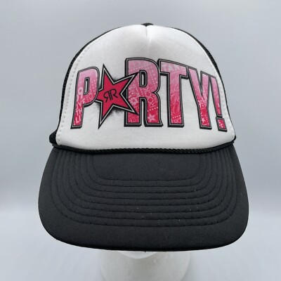 Rockstar Energy Drink PARTY! Trucker Hat Adult Adjustable Snapback ...