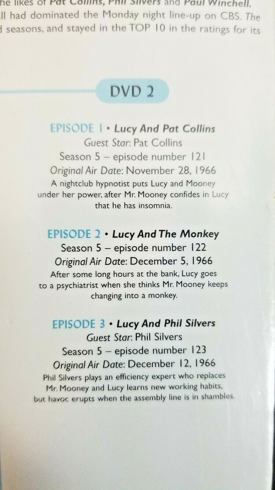 The Lucy Show 2 DVD Set 2004 Delta Entertainment | eBay