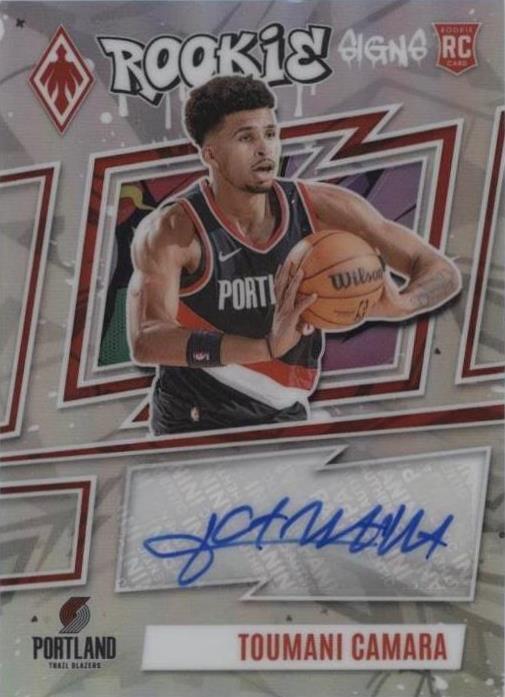 2023-24 Panini Phoenix - Rookie Signs Toumani Camara #RS-TCM /99 (AU ...