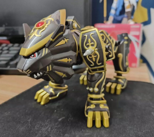DG mazing Digimon Louwemon Kaiser Leomon Resin Figure Model Collection ...