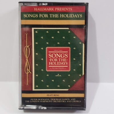Hallmark Presents Songs for the Holidays Christmas Cassette Tape Music ...