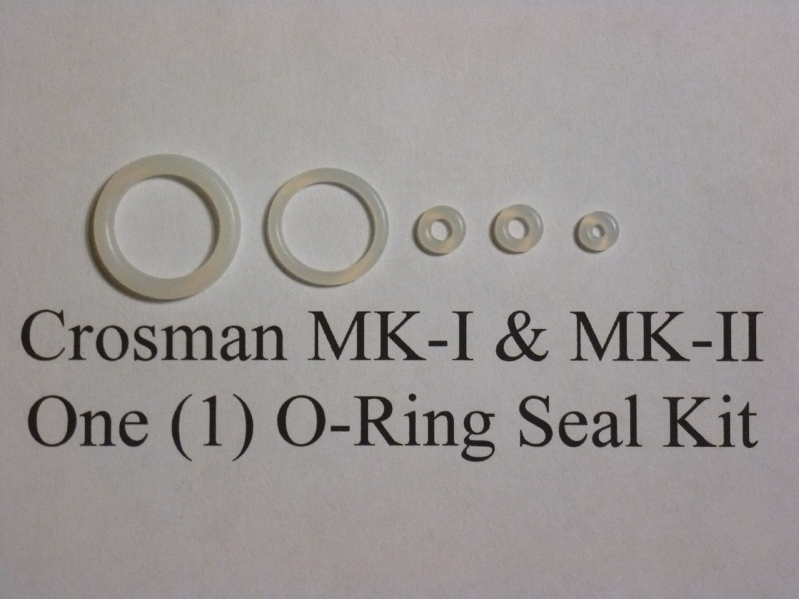 Crosman Mark I Mark II MK 1 2 URETHANE Seal Reseal Kit + Expl View #2 ...